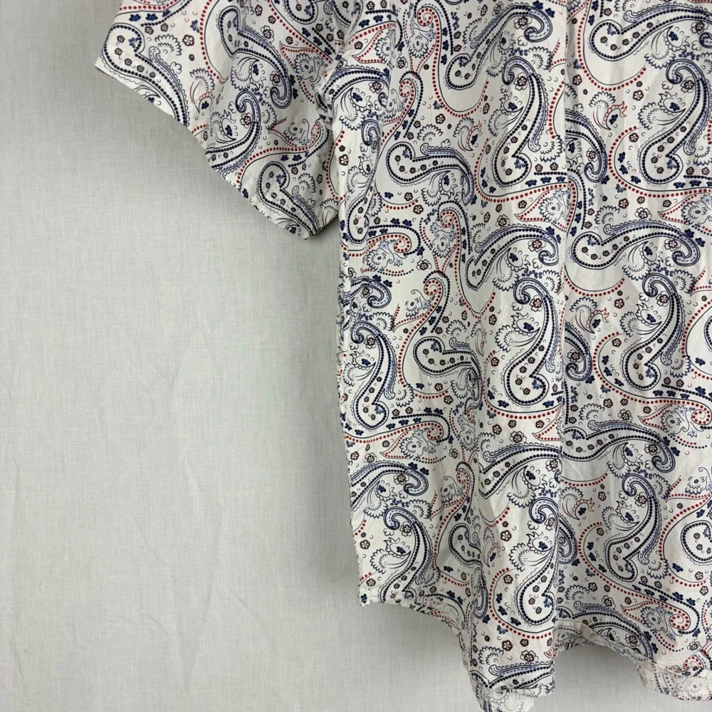 Panhandle Slim | Shirts | Panhandle Mens L Red White Blue Paisley Pearl ...